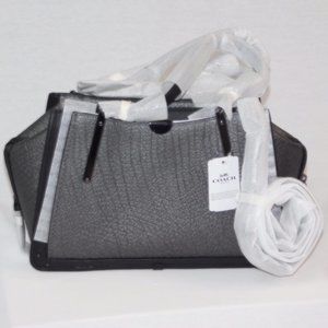 Coach | Bags | Coach Dreamer Series Satchel Gmmetallic Graphite | Poshmark